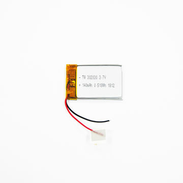 China Lithium Ion Battery 302030 3.7v 140mah on Global Sources,Polymer ...