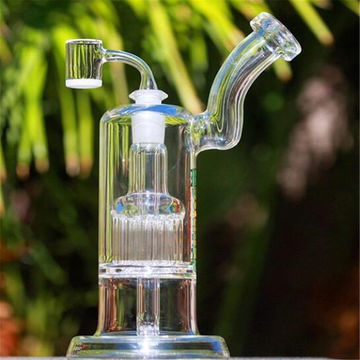 China High end design water drain glass smoking water pipe oil rigs on ...