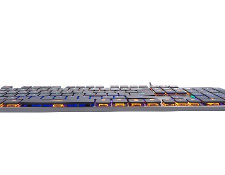 China Super Slim Mechanical Keyboard with short switch and chocolate ...
