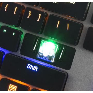 China Super Slim Mechanical Keyboard with short switch and chocolate ...