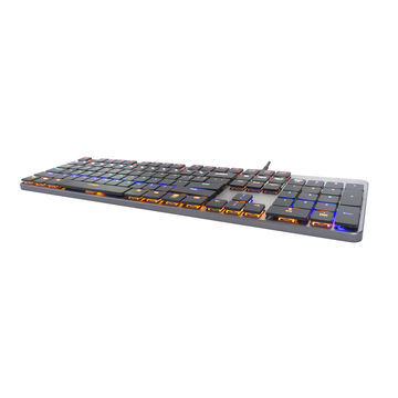 China Super Slim Mechanical Keyboard with short switch and chocolate ...