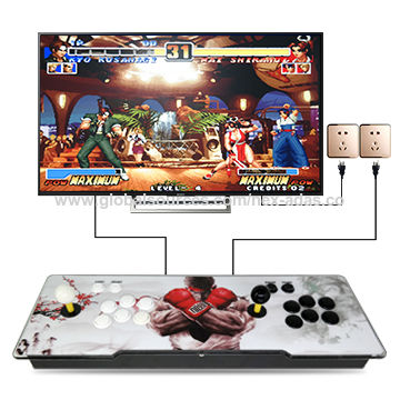 China Double Supreme Game Console Multi Game in 1 Street Fight Arcade ...