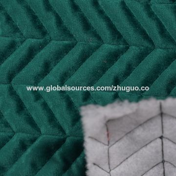 China Stitch bonding velvet fabric on Global Sources