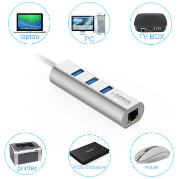 China Multi-function usb 3.0 hub type c lan ethernet network adapter ...