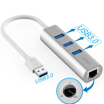 China Multi-function usb 3.0 hub type c lan ethernet network adapter ...