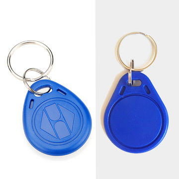 China RFID Card Reader ABS Door Access RFID Keyfobs or keytags with key ...