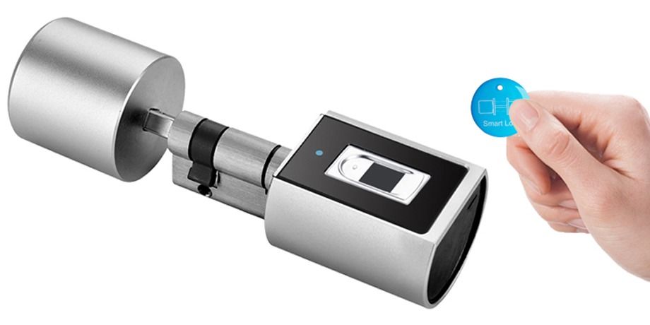 Euro profile cylinders keyless cam lock electric euro smart app 70mm ...