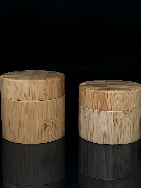 100ml eco skin care bamboo container for cosmetic packaging, bamboo ...