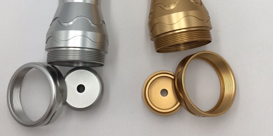 Flashlight CNC milling parts CNC machined part Aluminum spare parts, 5 ...