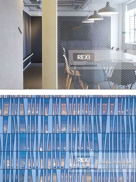 4mm 5mm 6mm 8mm 10mm 12mm Ceramic Frit Fritted Glass with CE IGCC&AS ...