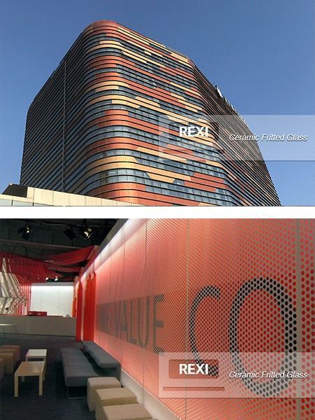 4mm 5mm 6mm 8mm 10mm 12mm Ceramic Frit Fritted Glass with CE IGCC&AS ...