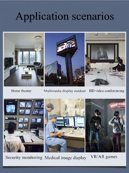 China 100M/328ft VR cable HDMI active optical cable with steel tape ...