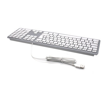 ChinaIn stock 109 keys ABS standard portable wired spanish keyboard on ...