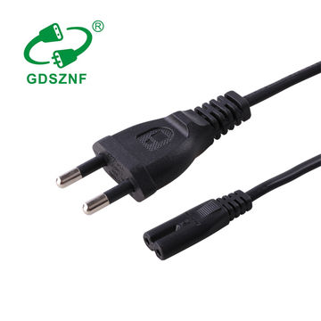 China Hot sales with best quality 2 pin power cord with Korea plug with ...