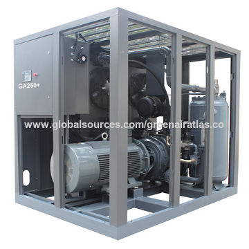 ChinaGreenair Atlas 250kw Energy Saving VSD Industrial Screw Air ...