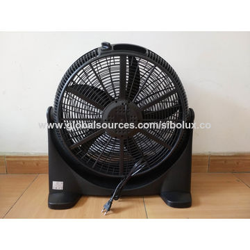 China20 inch plastic box fan table fan on Global Sources