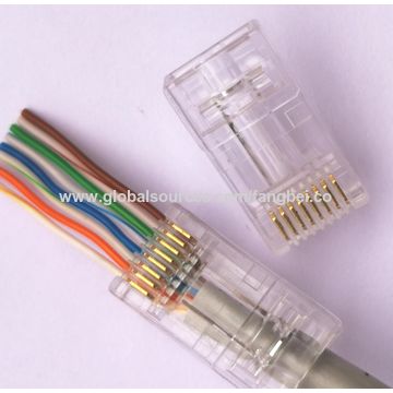 China EZ RJ45 Connector, RJ45 Plug, EZ rj45 Cat6 UTP with Holes, RJ45 ...