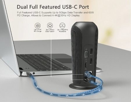 China XFANIC Mulitifunction USB C Docking Station with Speaker for ...