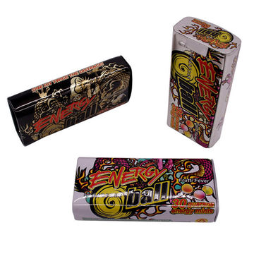 China OEM Multi Color Flip Open Tinplate Metal Gum Box on Global ...