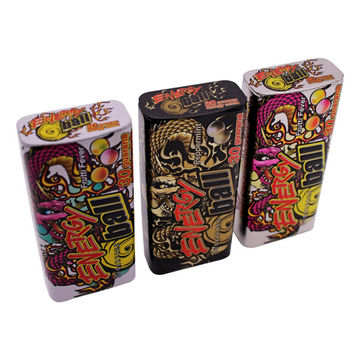 China OEM Multi Color Flip Open Tinplate Metal Gum Box on Global ...