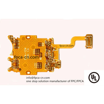 China OEM 1-6 layer Polyimide FPC, flex PCB, rigid-flex PCB, rigid-flex ...