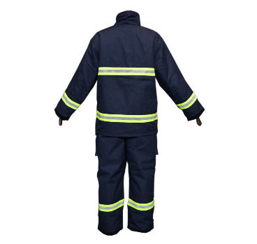 China Navy Blue Firefighting suit Firefighter Suits Safety Firefighter ...