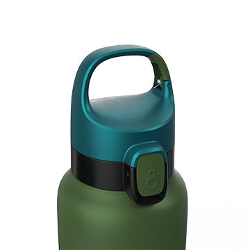 China Stainless steel double walled insulated thermos water bottle ...
