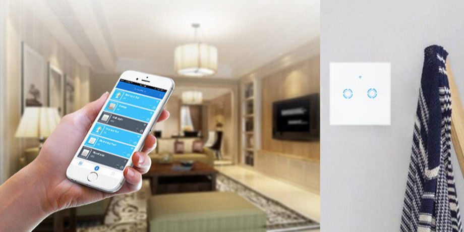 Smart Touch Wifi Switch APP Remote Control Ewelink Smart Life Works ...