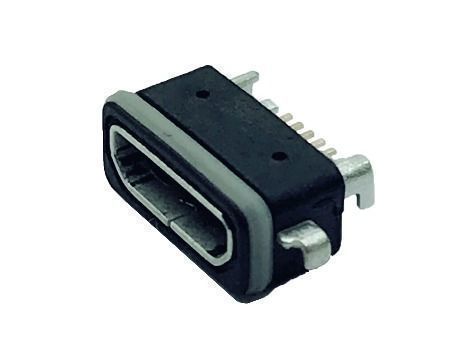 Waterproof Micro usb IP68 IPX8 Connector 5Pin SMT Waterproof Socket ...