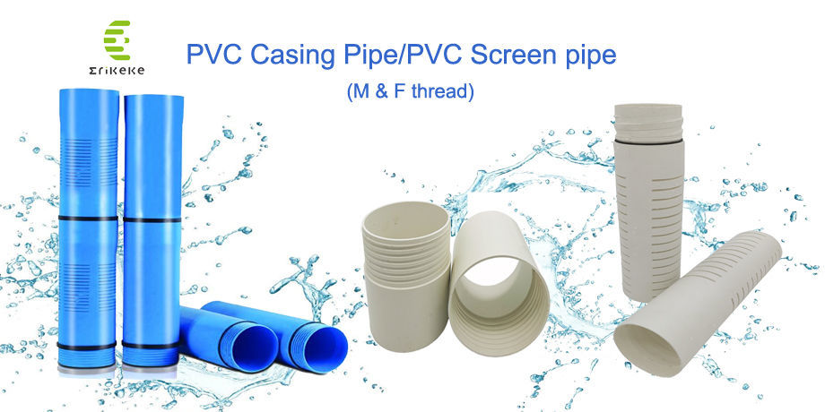 China Blue Color Foodgrade Bio PVC Well Casing Pipe with O-rings on ...