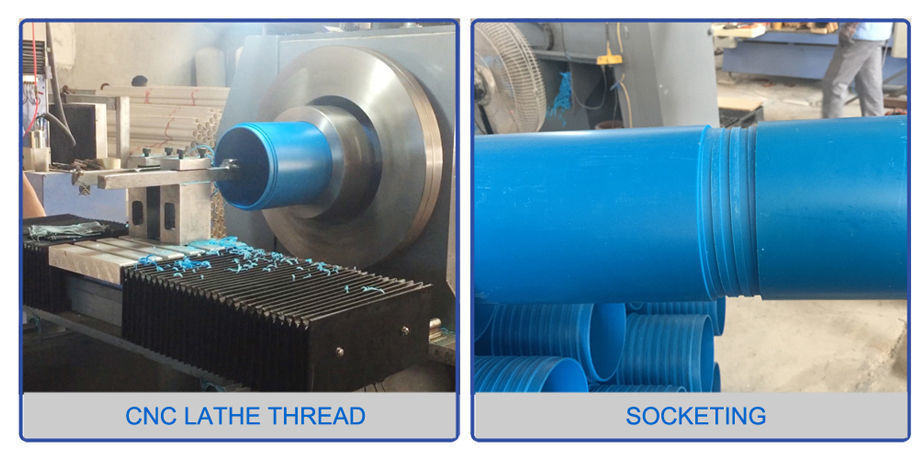 PVC Thread End Cap Stoper for Casing Water Well Pipe, water well pipe ...