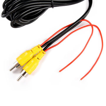China RCA extension cable for Car Backup Rear View Camera on Global ...