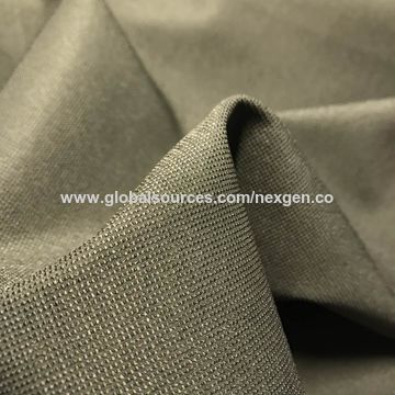 China Polyester dobby fabric, jacket fabric, 4 ways spandex solid with ...