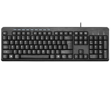 Wired office keyboards US layout standard keyboards, wire multimedia ...