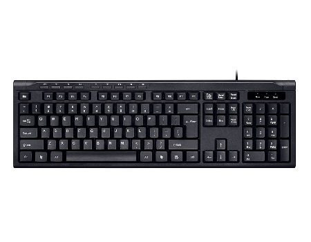 Wired office keyboards US layout standard keyboards, wire multimedia ...