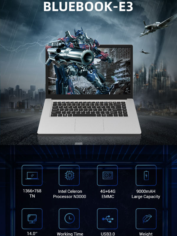 China Professional E8000 Processor Win10 Up To 2.00 GHz Mini Laptop ...