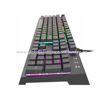 China ABS semi-mechanical gaming keyboards with 1.8 braided cable and ...