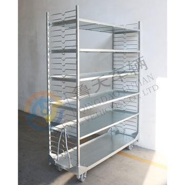 China Plant transport nursery rack trolley, nursery plant stand ...