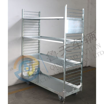 China Plant transport nursery rack trolley, nursery plant stand ...
