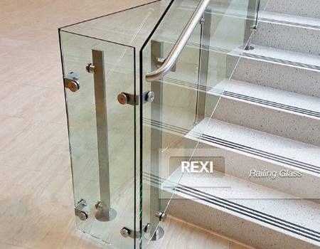 China 8mm 10mm 12mm Toughened Laminating Laminated Glass Balustrade on ...