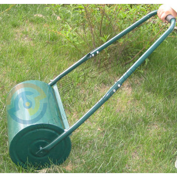China Manual steel lawn roller Garden roller Hand Push Rolling Drum ...