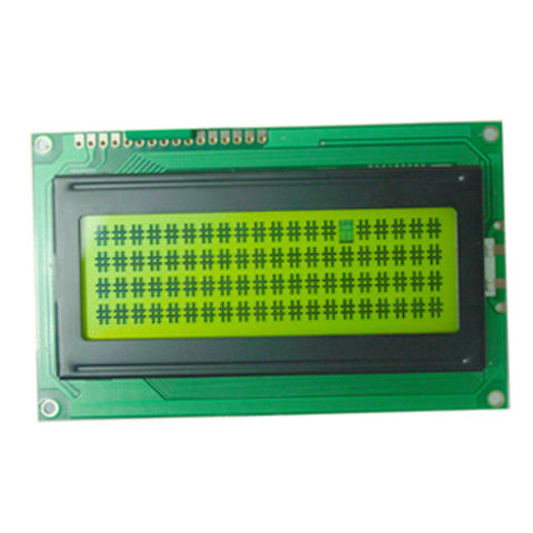 20 x 4 Lines LCD Module with 76 x 25.2mm Viewing Area, LCD Module - Buy ...
