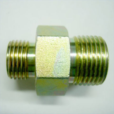 Buy Wholesale China Steel Male Reducer Connector In Yellow Zinc Plated ...