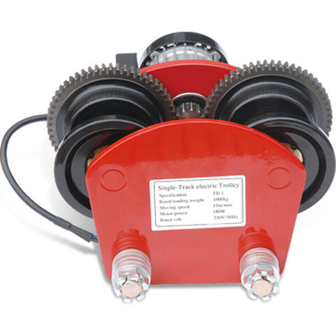 Mini Electricity And Engine-driven Hoist, Running On Bottom Edge Of H ...