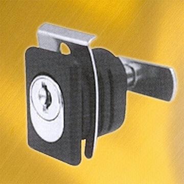 Nickel-plated Push Lock with Plastic Housing, Nickel-plated Push Lock ...