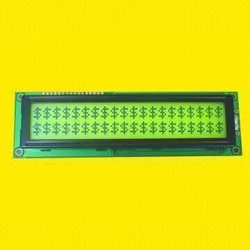 20 x 2 Lines LCD Module with 4.84 x 9.22mm Character Size, 20 x 2 Lines ...