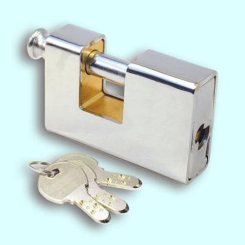 Buy Wholesale Taiwan Brass Padlock With Steel Case And Chrome Plating ...