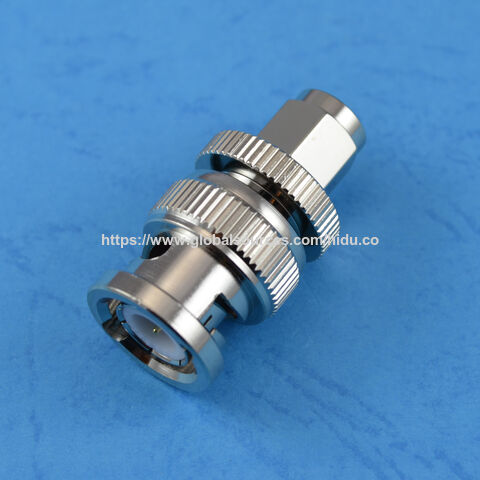 Buy Taiwan Wholesale Sma Male - Bnc Male Rf Connector With Gold Pin ...