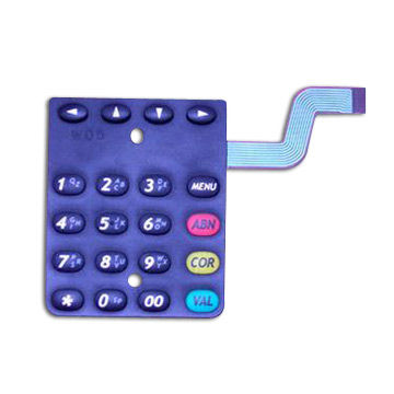 Buy Wholesale China Customized Backlit Silicone Conductive Rubber ...