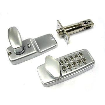 Buy Wholesale Hong Kong SAR Push Button Code Door Lock With Pvd Chrome ...